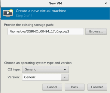 Creating and Installing OCDSR VMs through KVM GUI